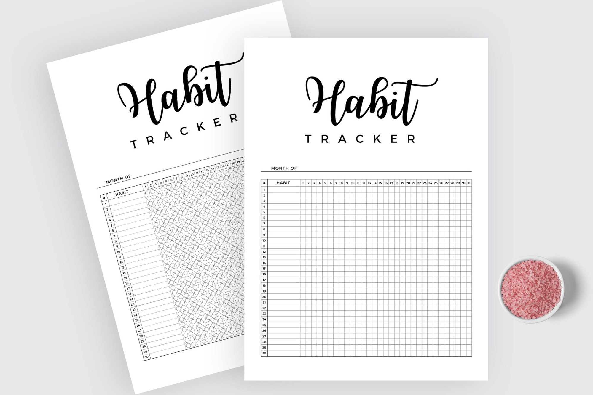 Canva Editable Habit Tracker, Instant Download Habit Tracker, Habit ...