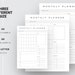 Editable Canva Daily Weekly Monthly To-do List Planner Template Instant ...