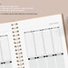 Weekly Planner Two Page Spread Ready for Printable Indesign Weekly ...