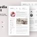 Media Kit Template, Blogger Media Kit, Fashion Blogger Media Kit ...