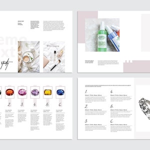 Media Kit Template, Fashion Blogger Media Kit, Influencer Media Kit ...