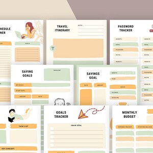 Commercial Allow Ultimate Canva Planner Bundle Pack Vol.42 Instant ...