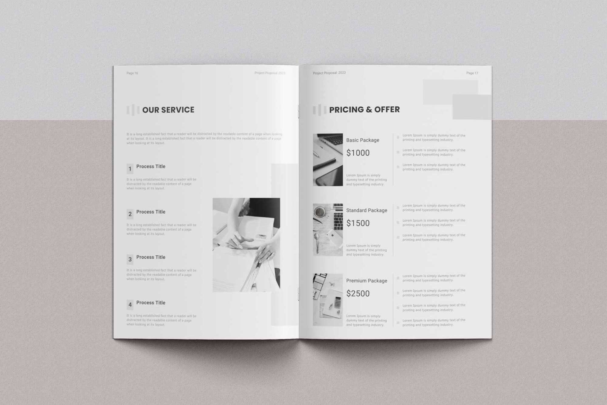 Proposal Canva Template Project Proposal Template Proposal Template ...