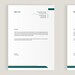 Minimal Letterhead Template, Editable Business Letterhead, Letterhead ...