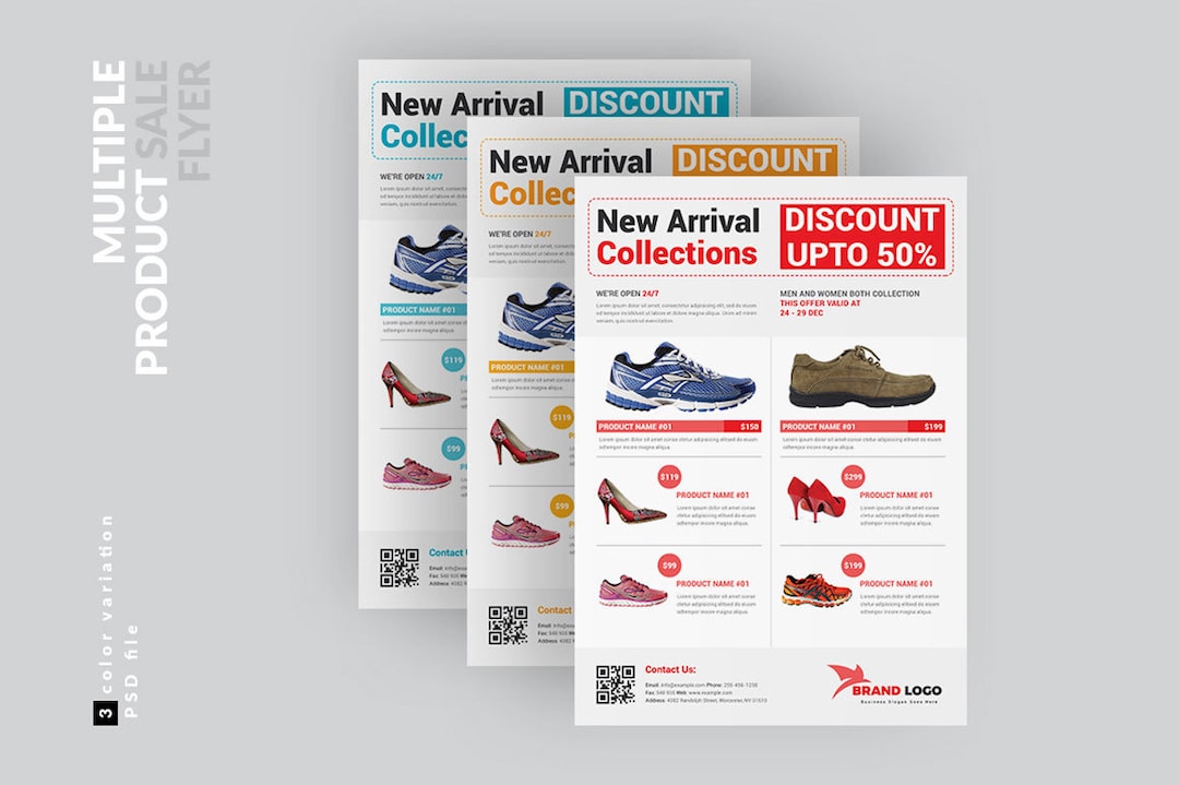 Product Sale Flyer | Promotional Flyer Template | Printable Advertising ...