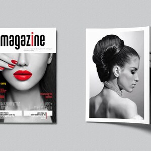 Multiple Magazine Layout Clean and Elegant Magazine Template ...