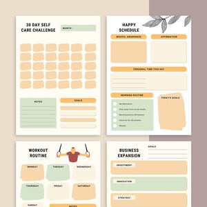 Commercial Allow Ultimate Canva Planner Bundle Pack Vol.42 Instant ...