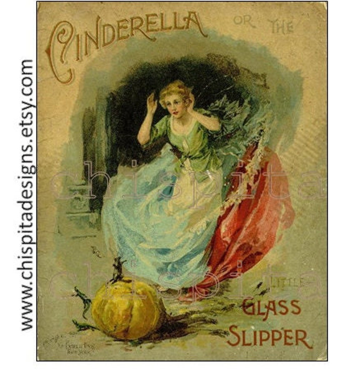 1890s Perrault's Cinderella or the Little Glass Slipper Ebook ...