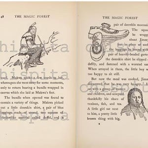 The Magic Forest: an Illustrated Native Native American Printable Tale ...