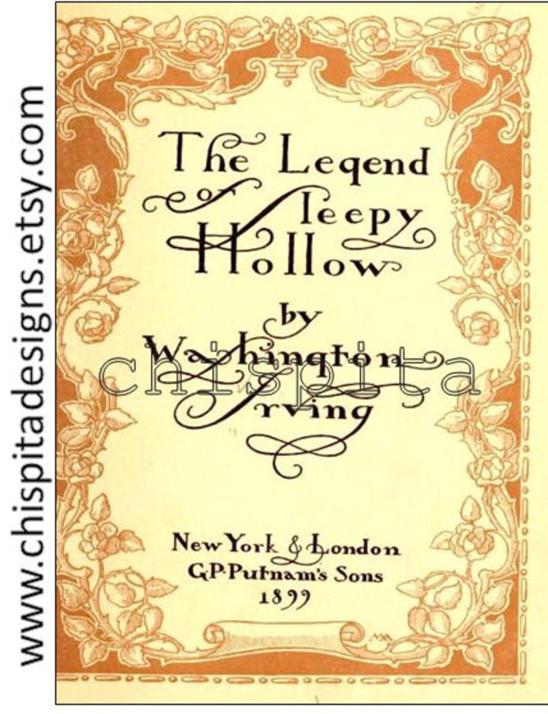 The Legend of Sleepy Hollow by Washington Irving:a Pictured Antique ...