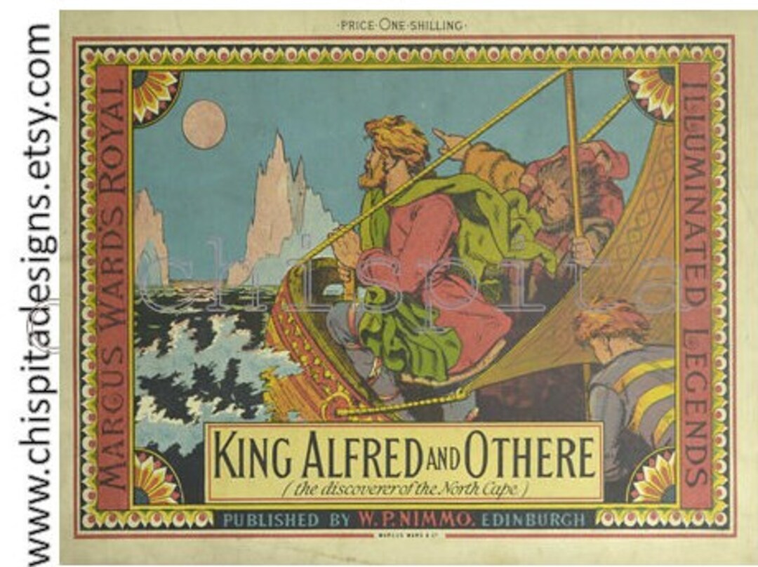 Longfellow's King Alfred and Othere:illustrated Viking Norwegian ...