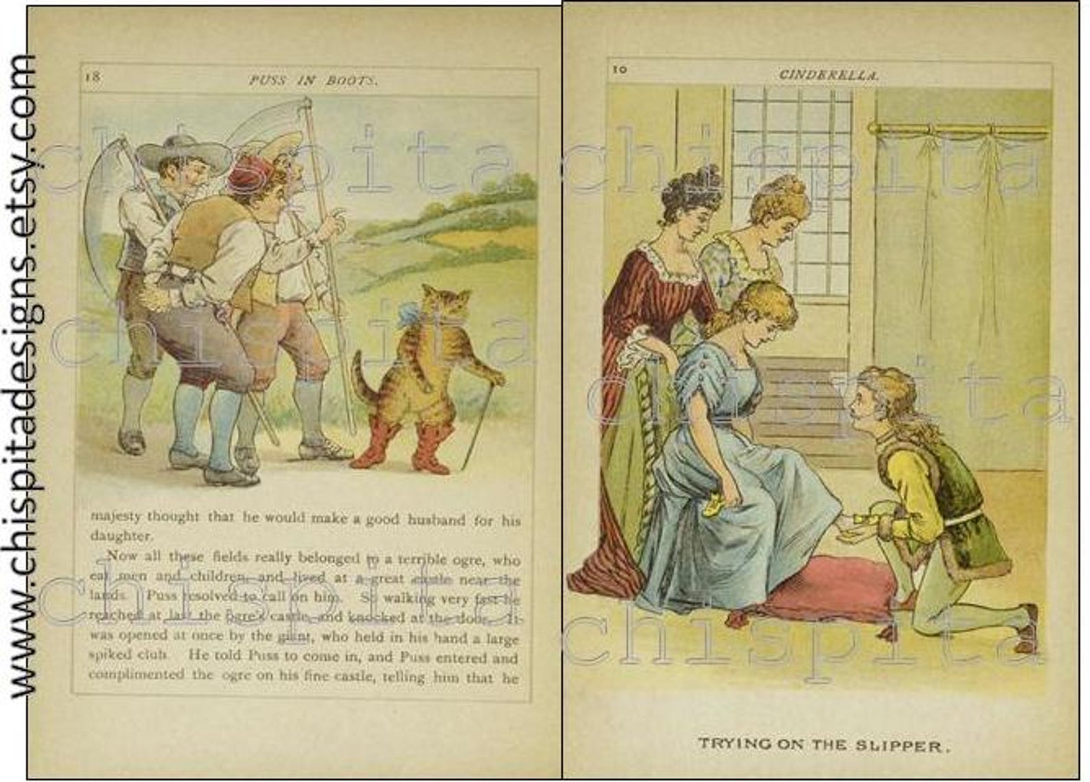 Tales From Nurseryland:7 Printable Classic Stories With 64 Color ...