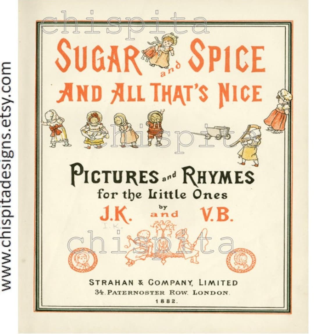 Sugar and Spice and All That's Nice.victorian Children's Daily Life ...