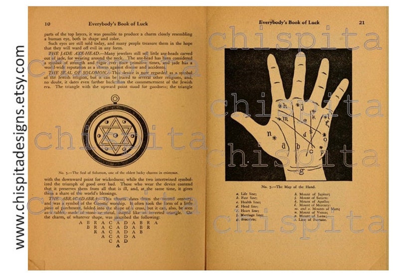 THE Book of Luck:divination,talismans,palmistry,fortune-telling by ...