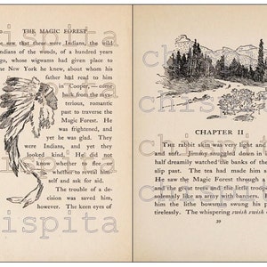 The Magic Forest: an Illustrated Native Native American Printable Tale ...