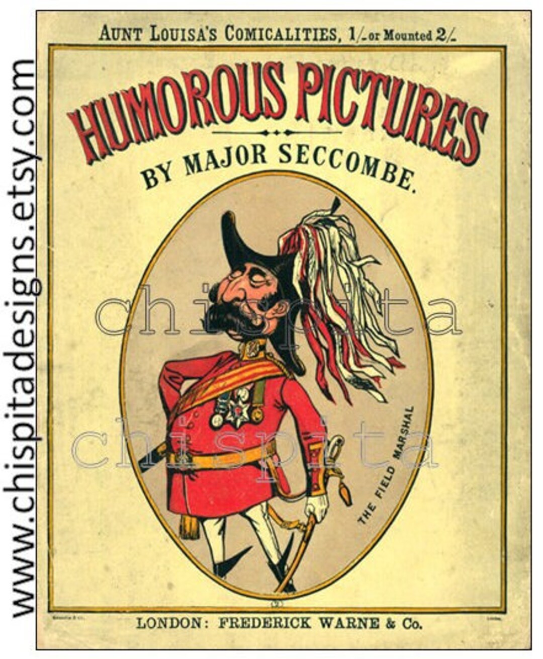 1880s Military Humor Illustrations by Major Seccombe Ebook Antique ...