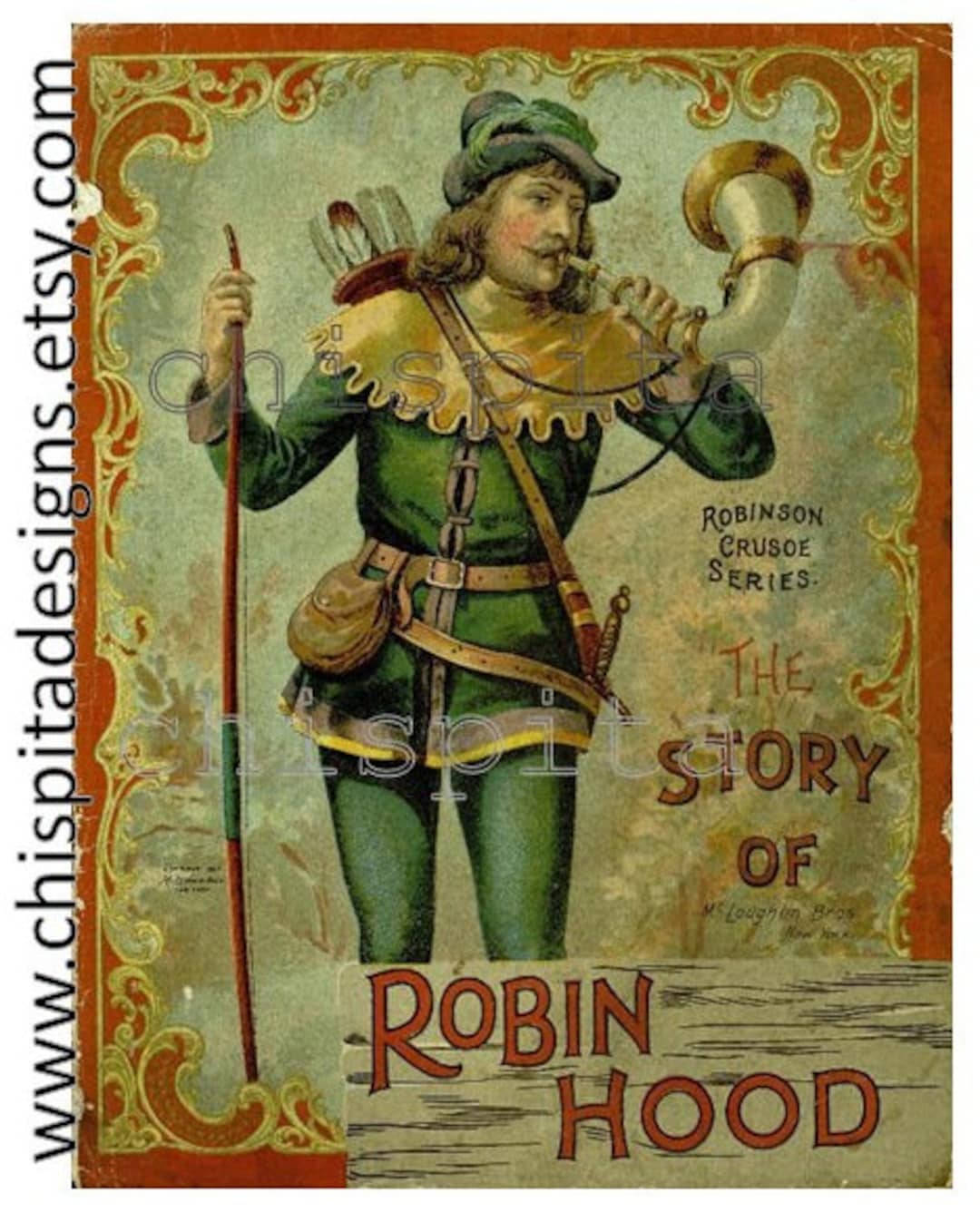 La storia di Robin Hood: storia illustrata in pdf del 1890 in prosa ...