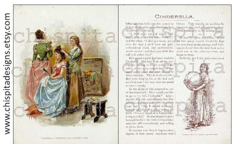 1890s Perrault's Cinderella or the Little Glass Slipper Ebook ...
