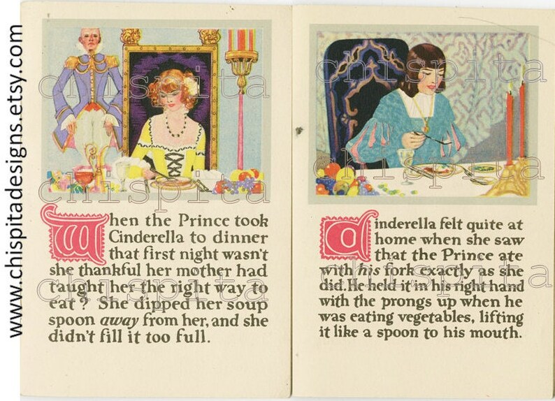 When Cinderella Dinned With the Prince:dinning Etiquette in Cinderella ...