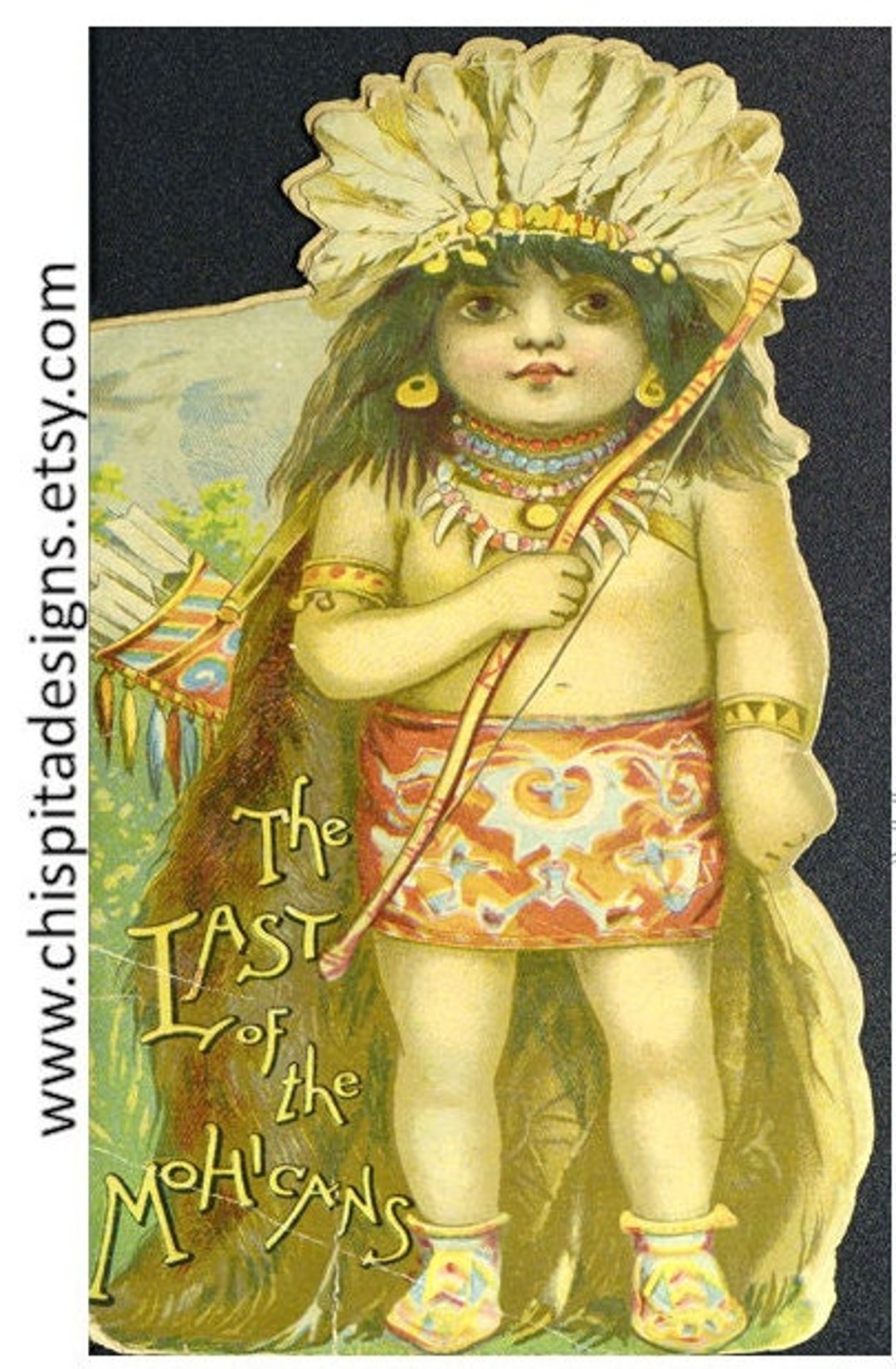 The Last of Mohicans Shape Book:illustrated Native American Story in ...