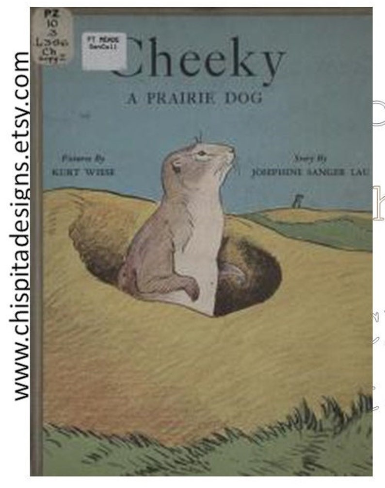 Cheeky a Prairie Dog: Illustrated Furry Adventures Ebook.a - Etsy