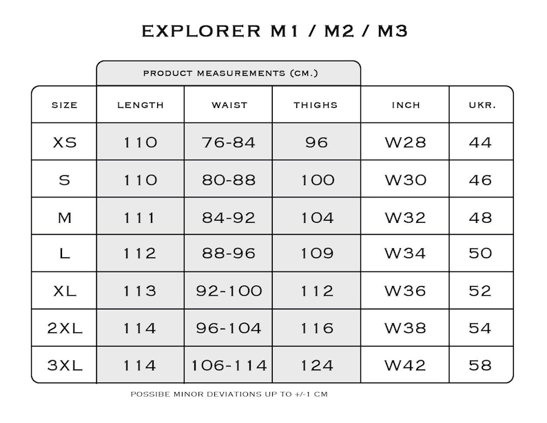 Tempest - Explorer M1 CUSTOM and Standard Size Tactical Work Military ...