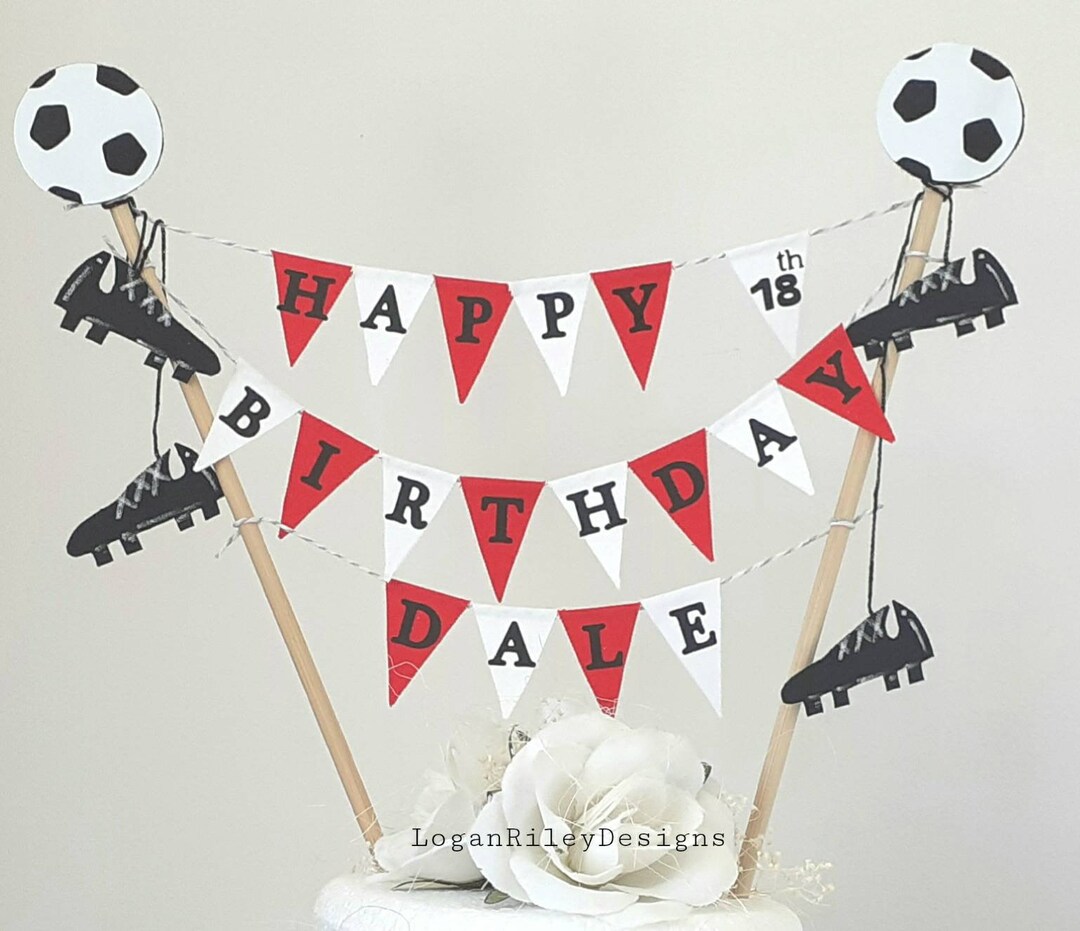 Sunderland Football Cake Topper Stoke City Southampton - Etsy UK