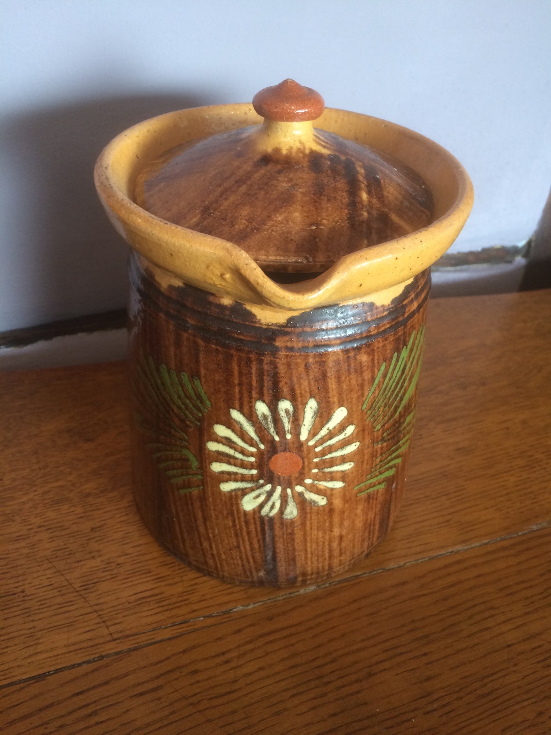 Alsace Pottery Milk/water Pitcher - Etsy