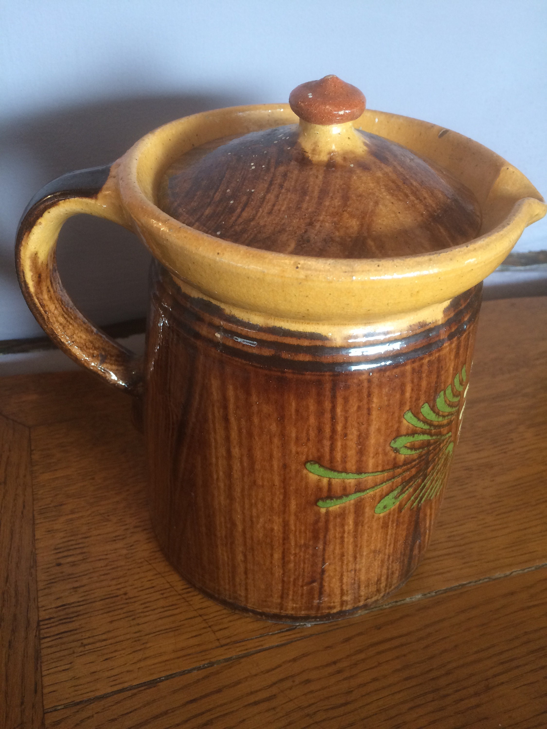 Alsace Pottery Milk/water Pitcher | Etsy