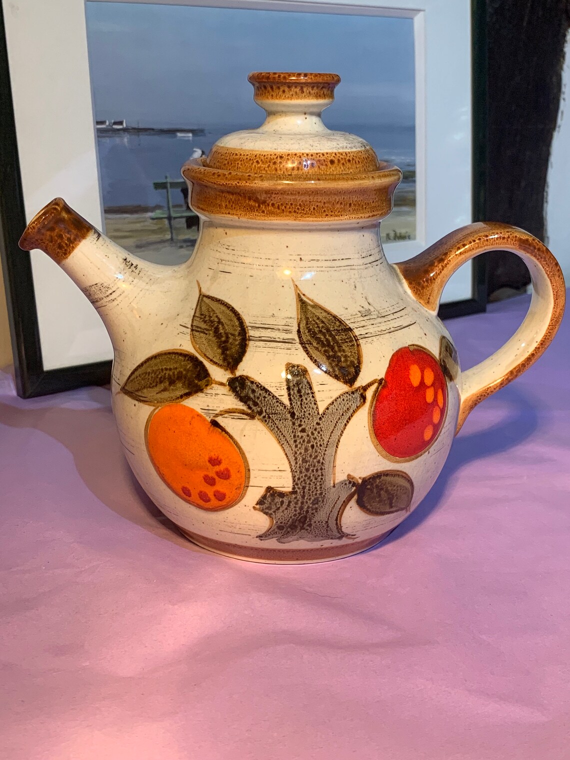 German Pottery Tea Pot - Etsy