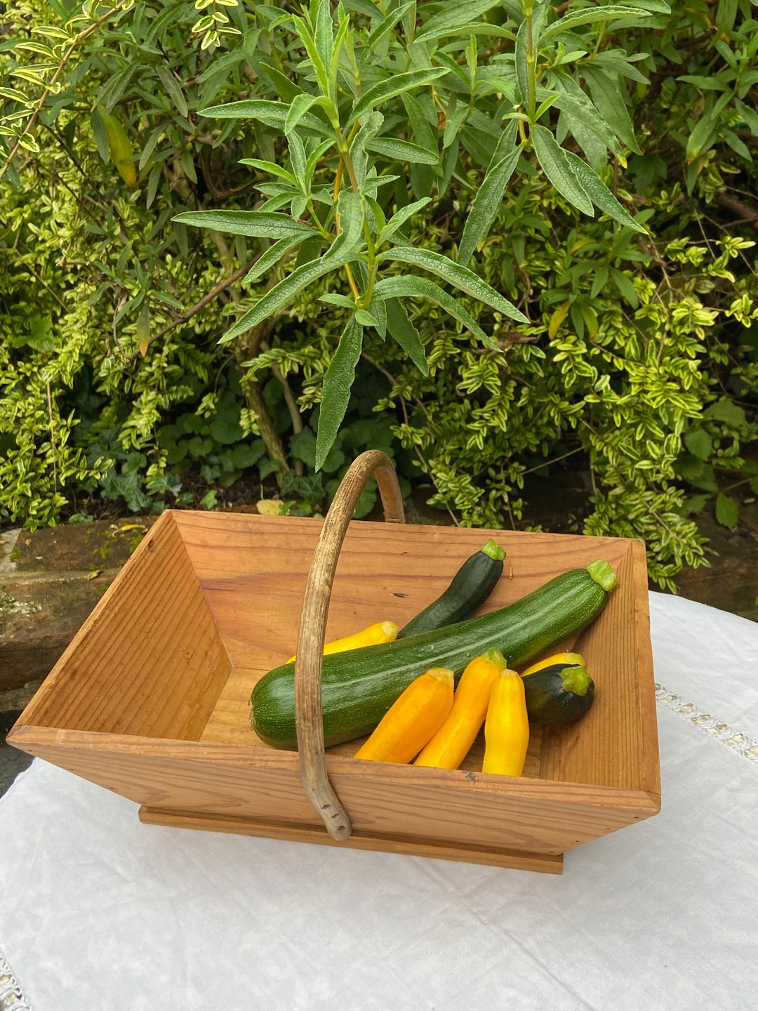 French Wooden Trug - Etsy