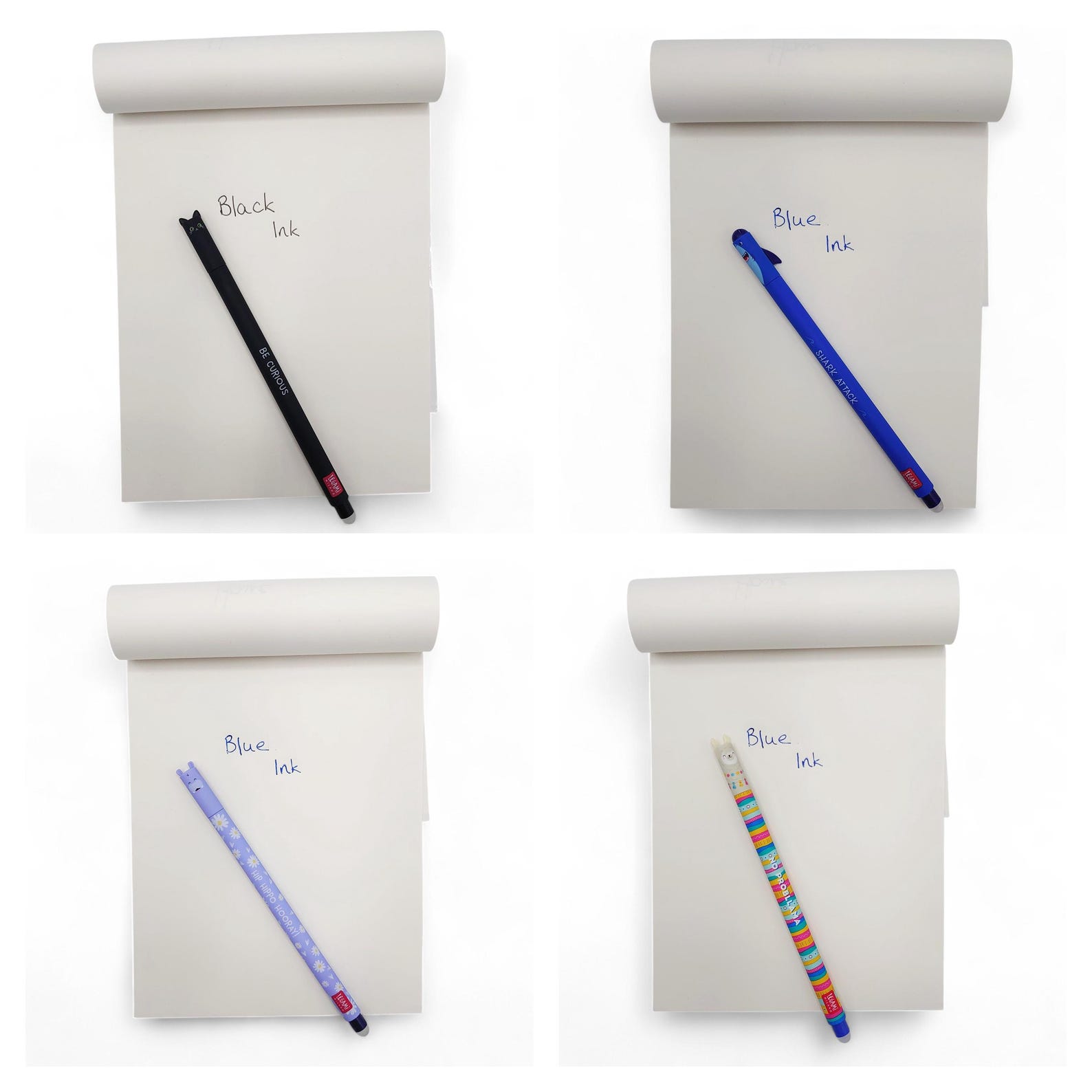 Legami Erasable Gel Pen, 0.7mm Tip, Kawaii Animal Stationery - Etsy UK