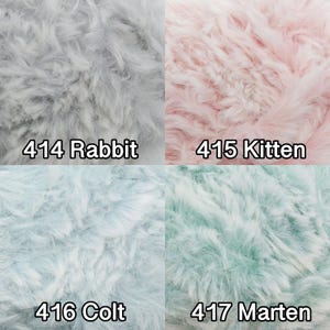 Sirdar ALPINE Luxe Fur Effect Super Soft Fluffy Super Chunky Knitting ...