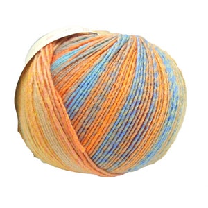 Sirdar JEWELSPUN Aran Variegated Knitting Crochet Yarn 200g - Etsy UK