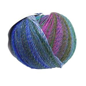 Sirdar JEWELSPUN Aran Variegated Knitting Crochet Yarn 200g - Etsy UK