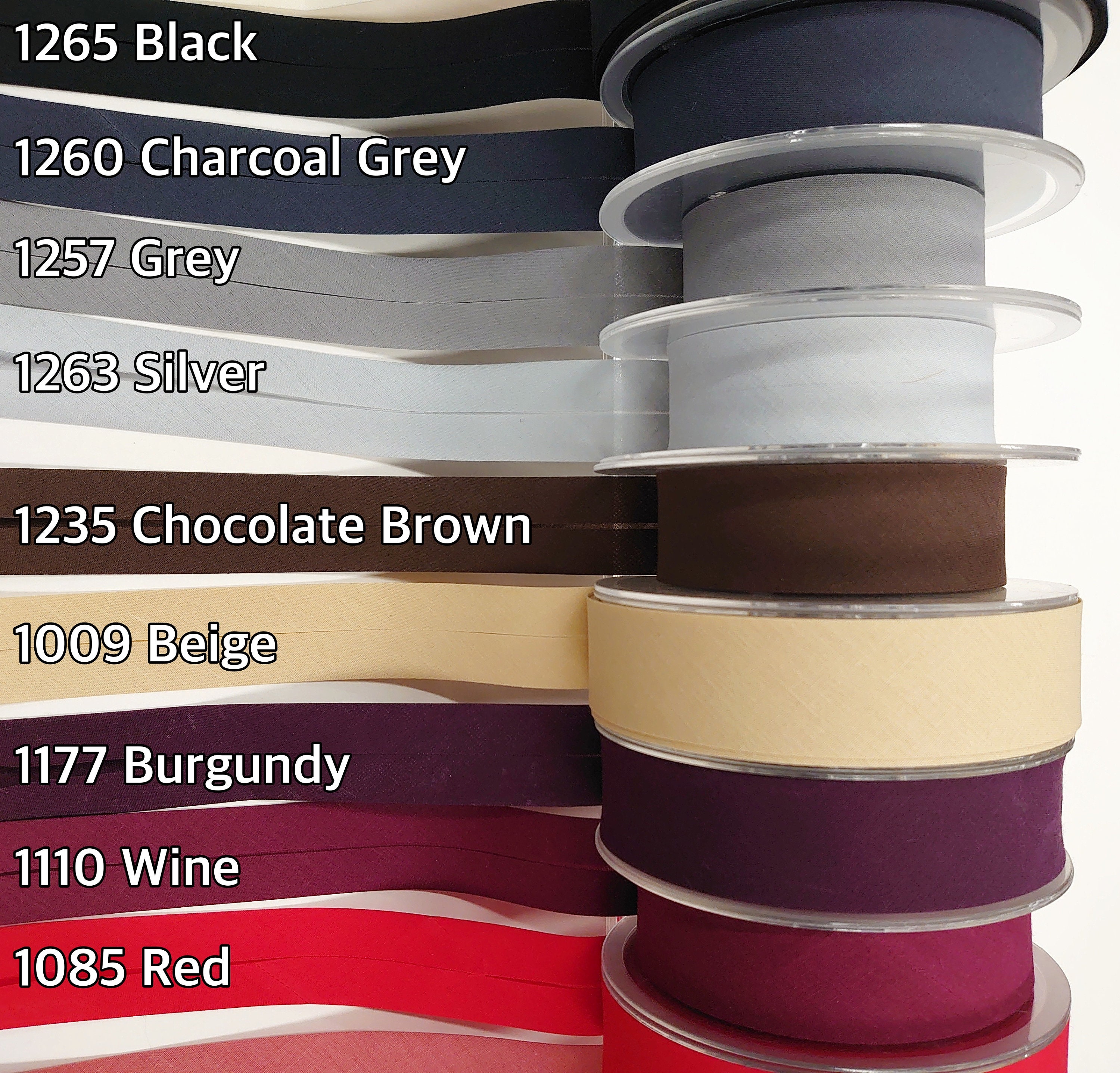Bias Binding 30mm Wide Polycotton– Double Fold Plain Colour Tape - Etsy UK