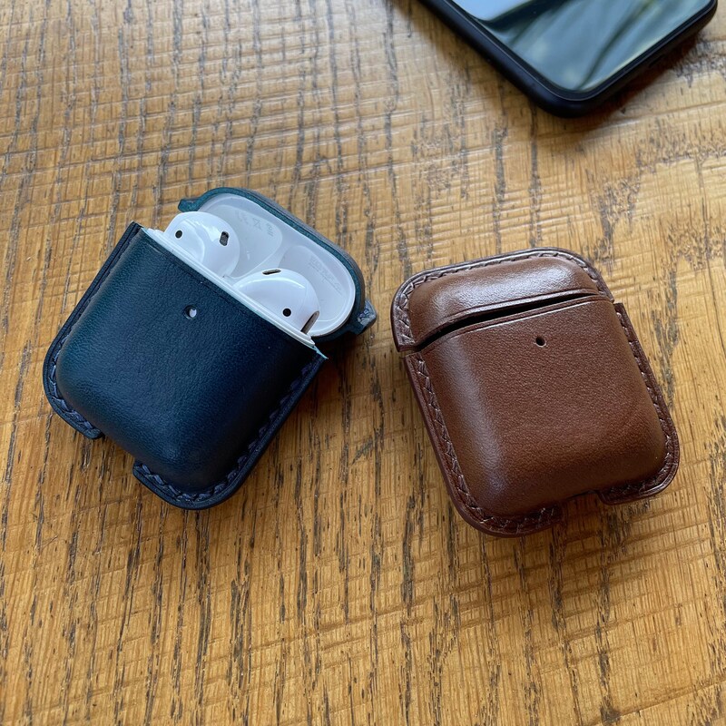 Leather AirPod Case - Etsy