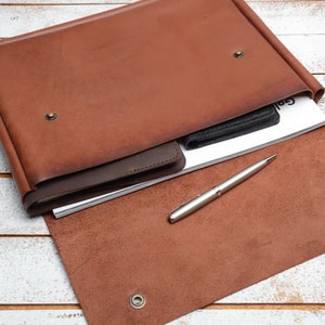 Leather Portfolio, Portfolio, Leather Folder, Leather Document Holder ...