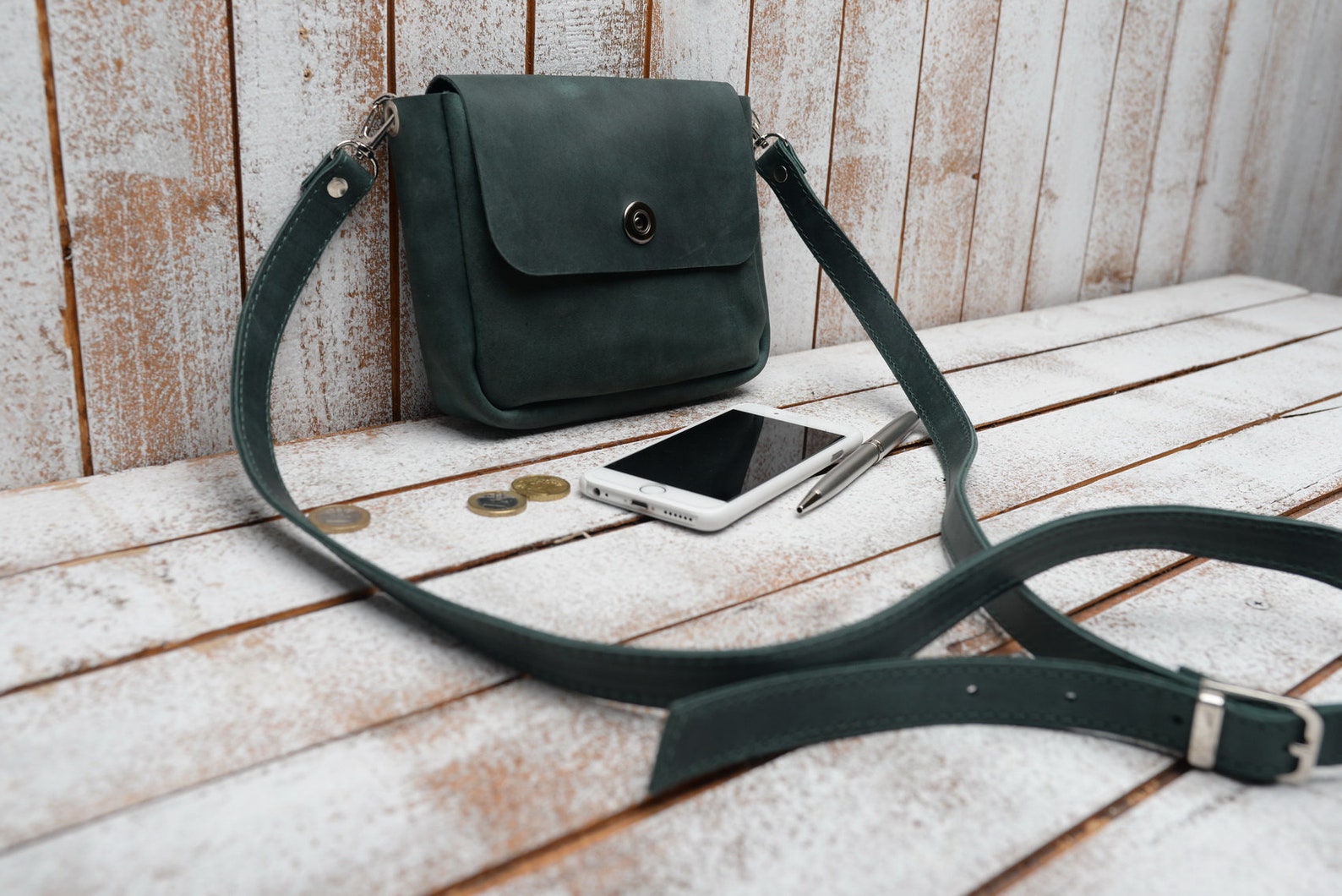 Leather Bag Leather Purse Small Purse Leather Crossbody - Etsy