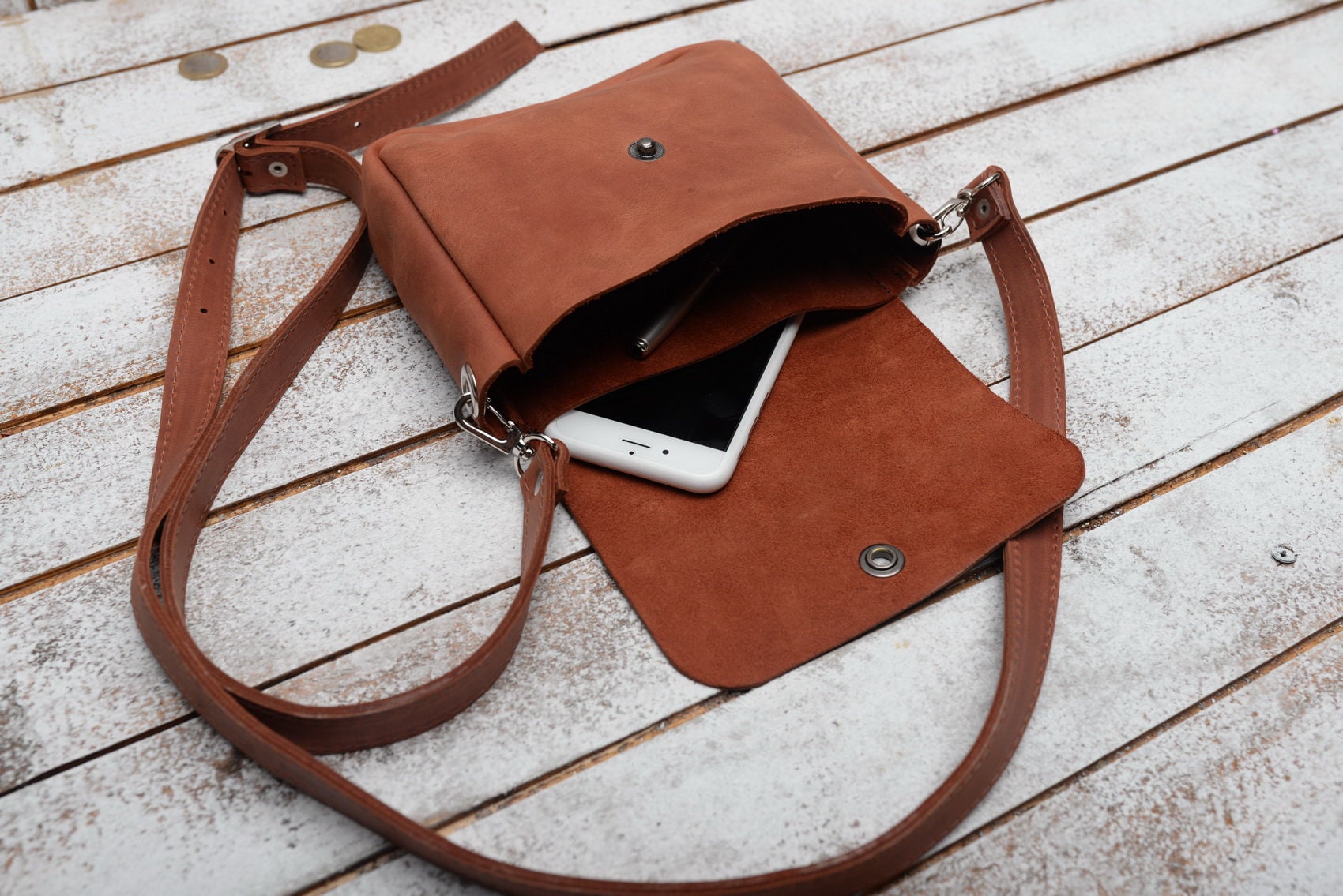 Leather crossbody bag crossbody bags leather bag leather | Etsy