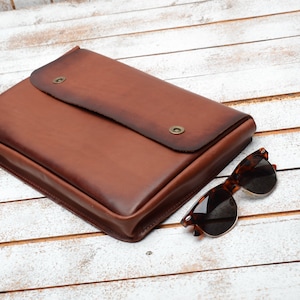 LEATHER PORTFOLIO Portfolio Leather folder Leather document | Etsy