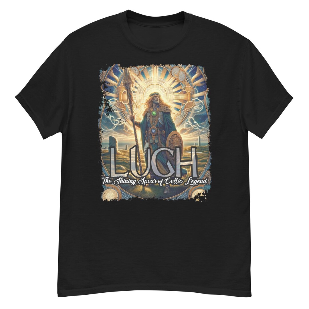Lugh Celtic Mythology Sun God Graphic Tees Shirt - Etsy