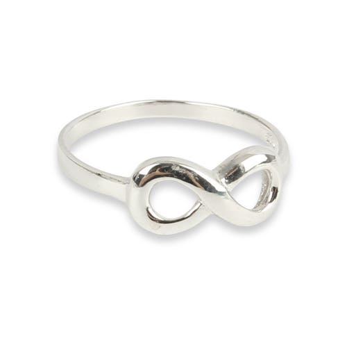 Infinity Symbol Ring Sterling Silver Infinity Ring - Etsy