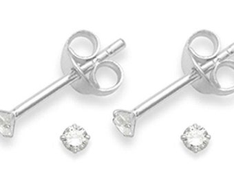 Silver Stud Earrings | Etsy