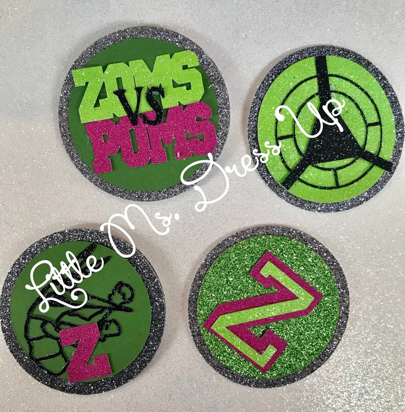 ZOMBIES 2 Cake Topper/ Zombies Werewolf Party / Zombies / - Etsy