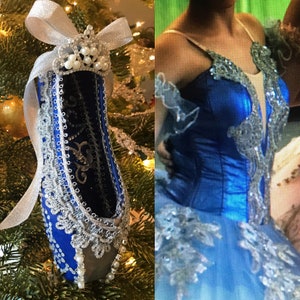 Decorated Pointe Shoes: Custom Costume Inspired Ballet Pointe Shoe ...