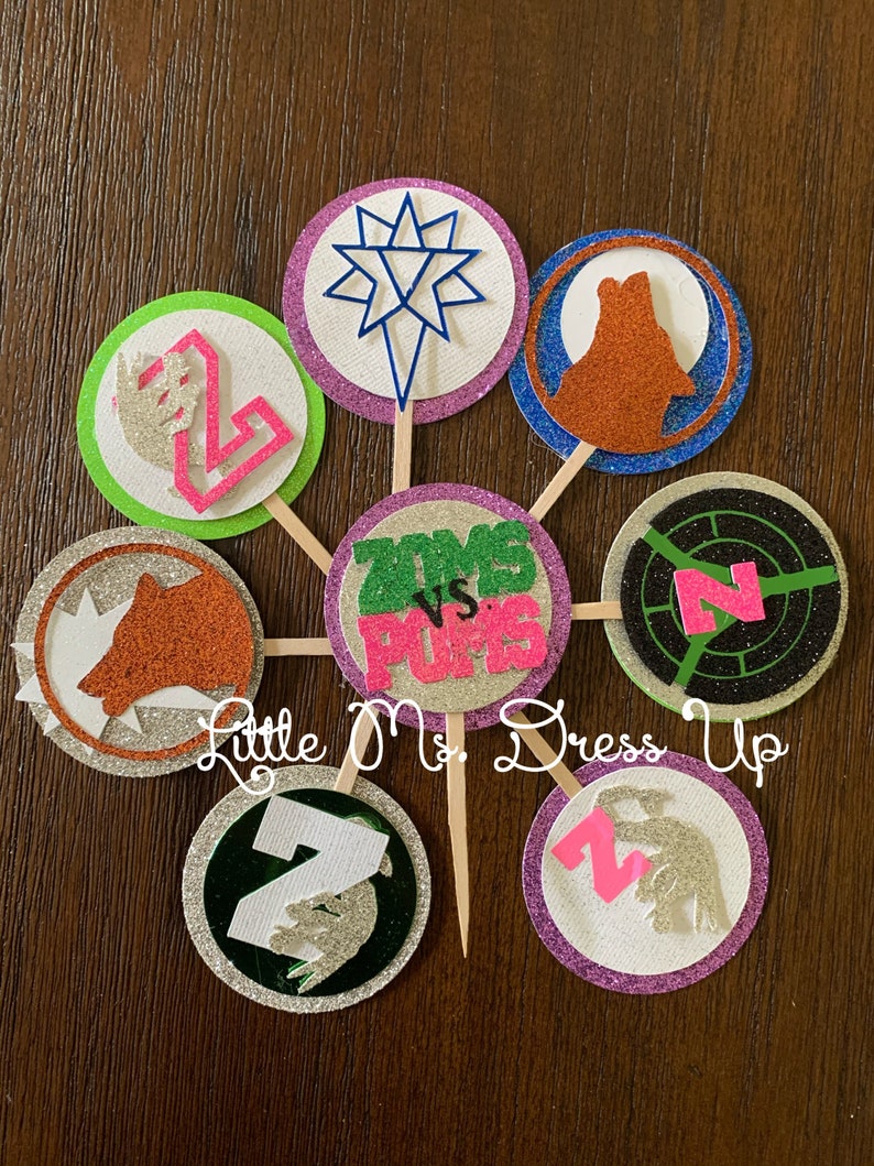 ZOMBIES 2 Cake Topper/ Zombies Werewolf Party / Zombies / - Etsy