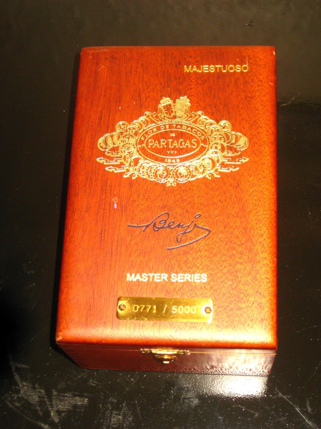 Partagas Benji Master Series Majestuoso Cigar Box [cin3091b] - Etsy