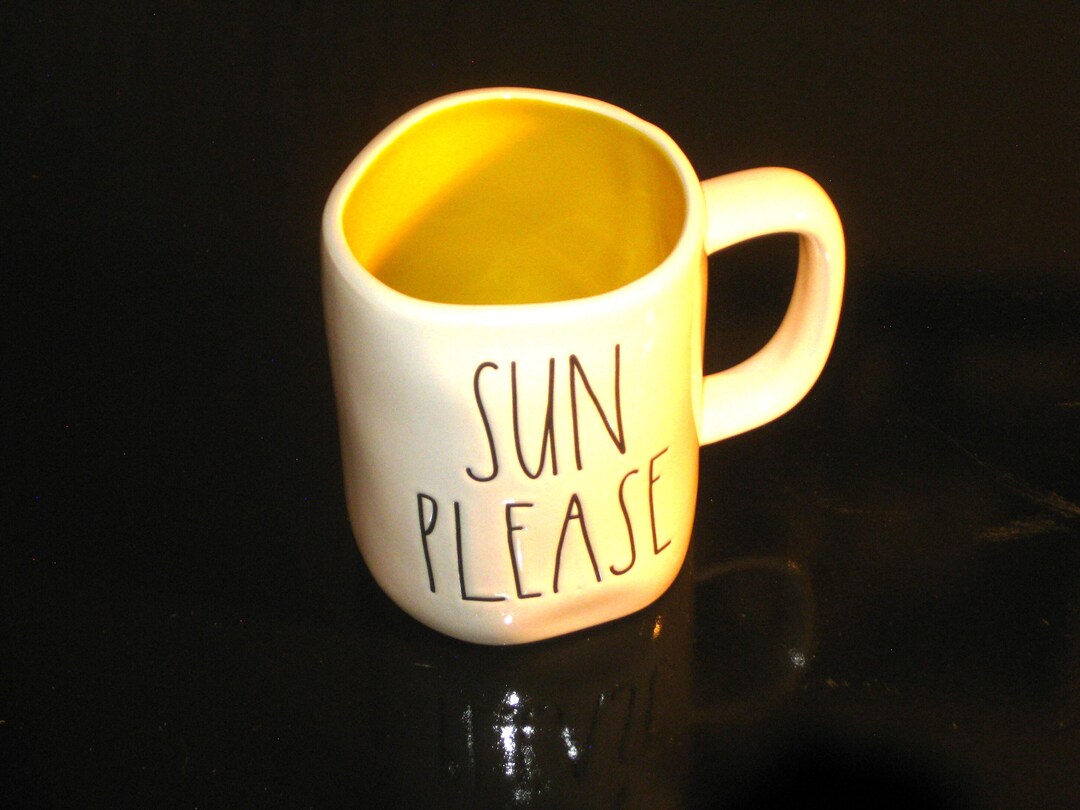 Rae Dunn SUN PLEASE Mug [cin3028b] - Etsy