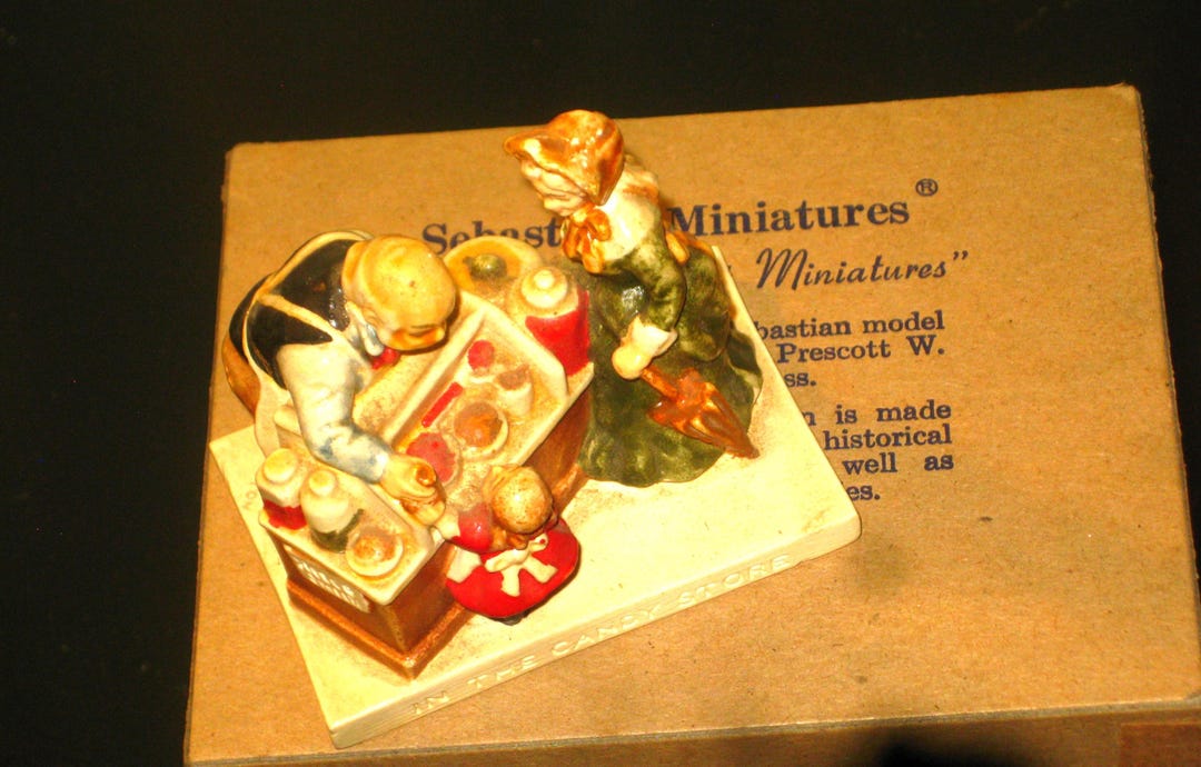 Sebastian Miniatures IN the CANDY STORE Figurine [cl1199b] - Etsy